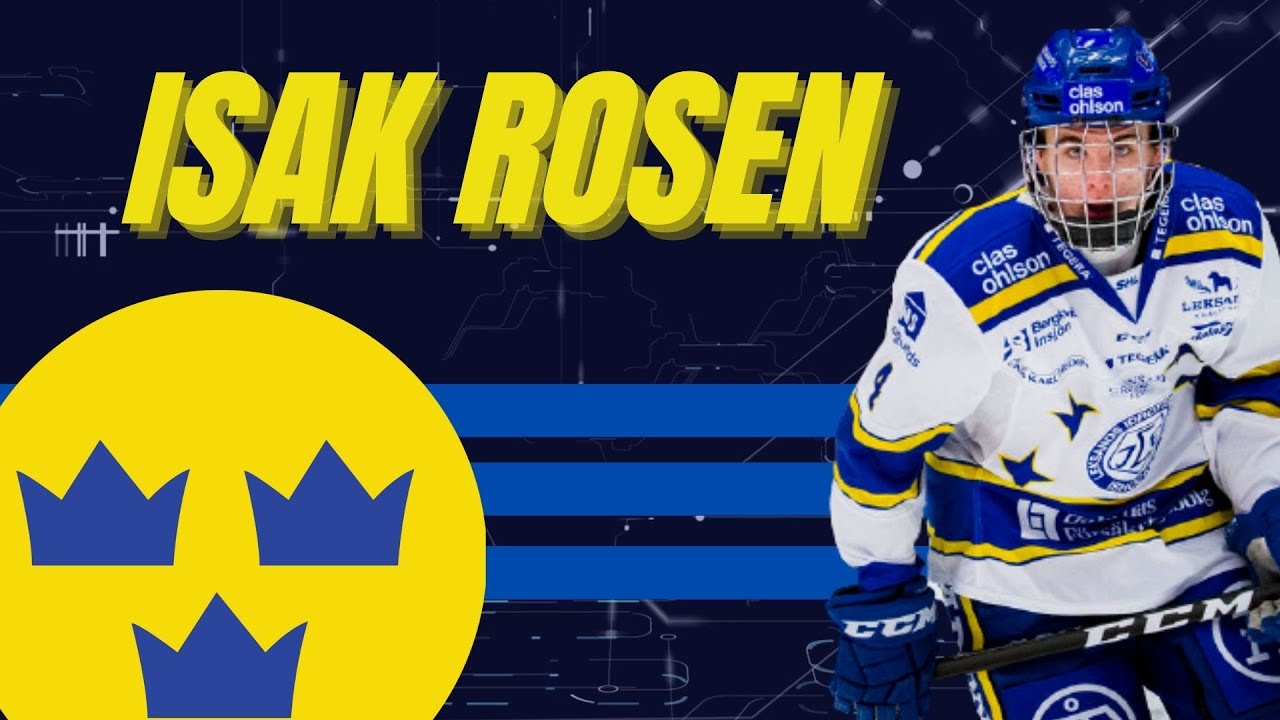 Isak Rosen Highlights 2021 NHL Entry Draft - YouTube