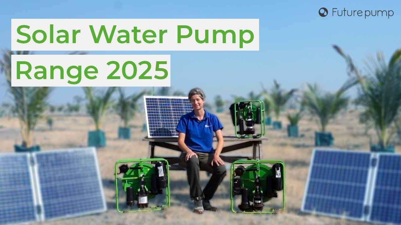 Futurepump Solar Water Pump Range - YouTube