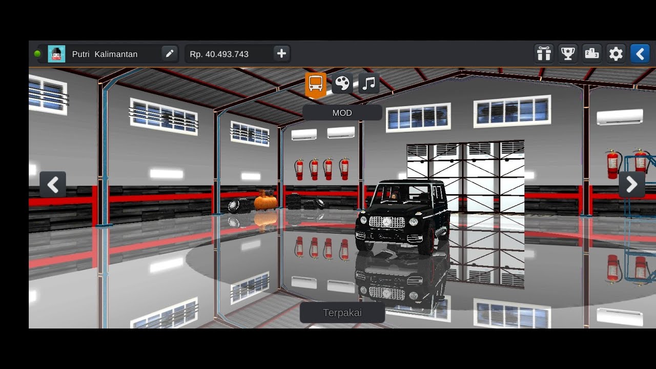 BUSSID MOD VEHICLE MERCEDES BENZ G63 - YouTube