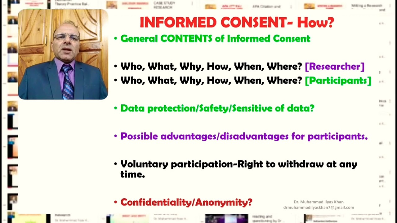 Apa Informed Consent