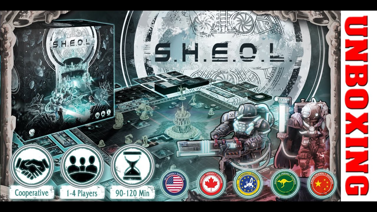 Unboxing - Sheol Board Game by The Game Warrior | December 6 - 2022 ...
