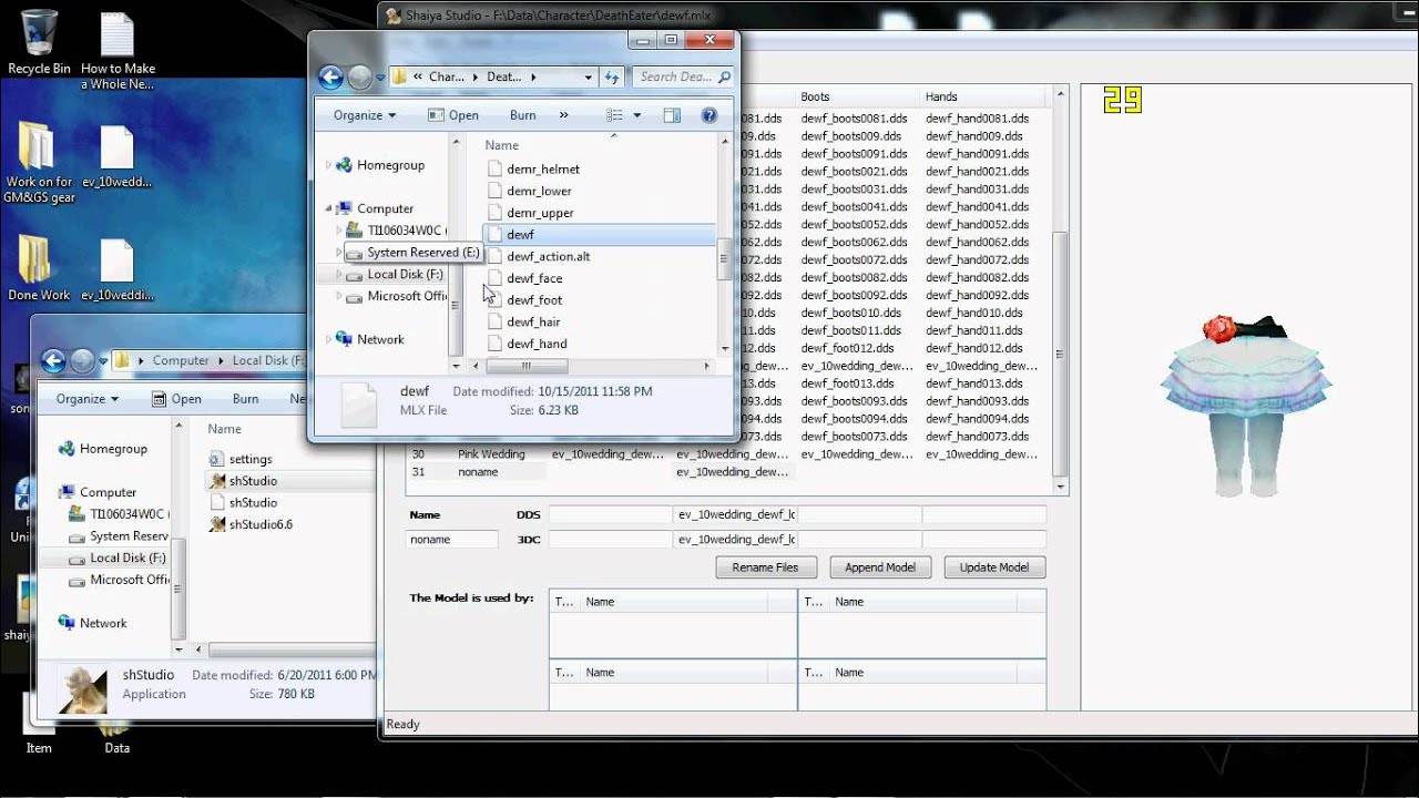Placing New Armor Into the Client - YouTube