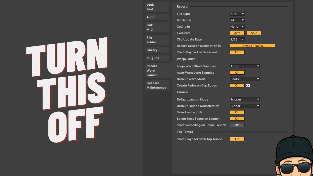Turn This Ableton Setting OFF! - YouTube