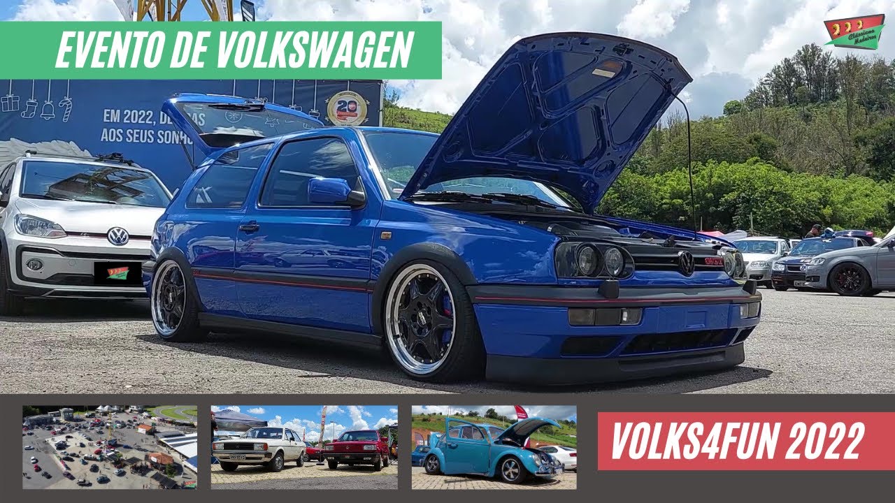 EVENTO VW VOLKS4FUN 8º edição | Cobertura Canal Clássicos Medeiros ...