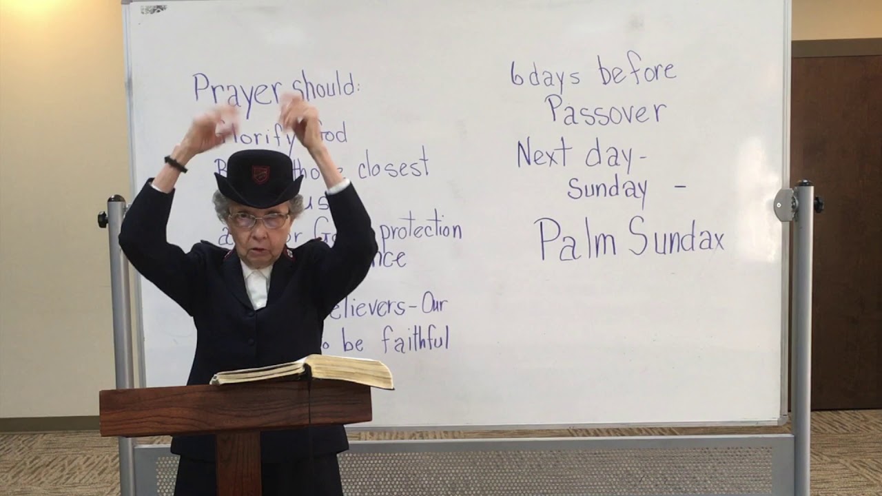 Palm Sunday: Adult Sunday School Lesson - YouTube