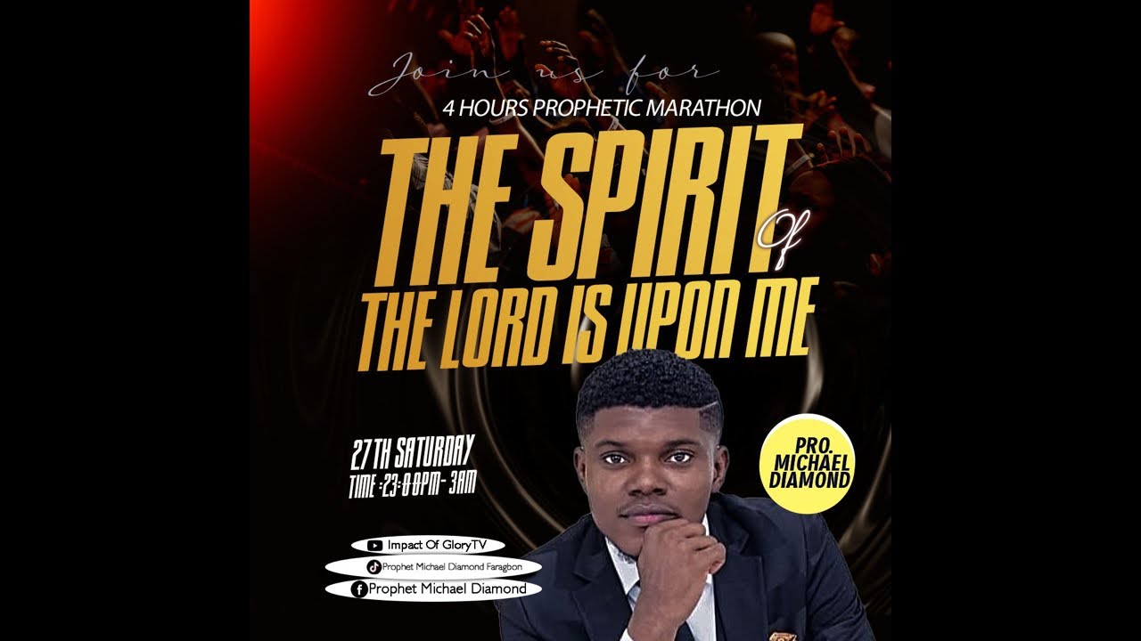 PROPHET MICHAEL LIVE: 4 Hours Prophetic Marathon||The spirit of the ...