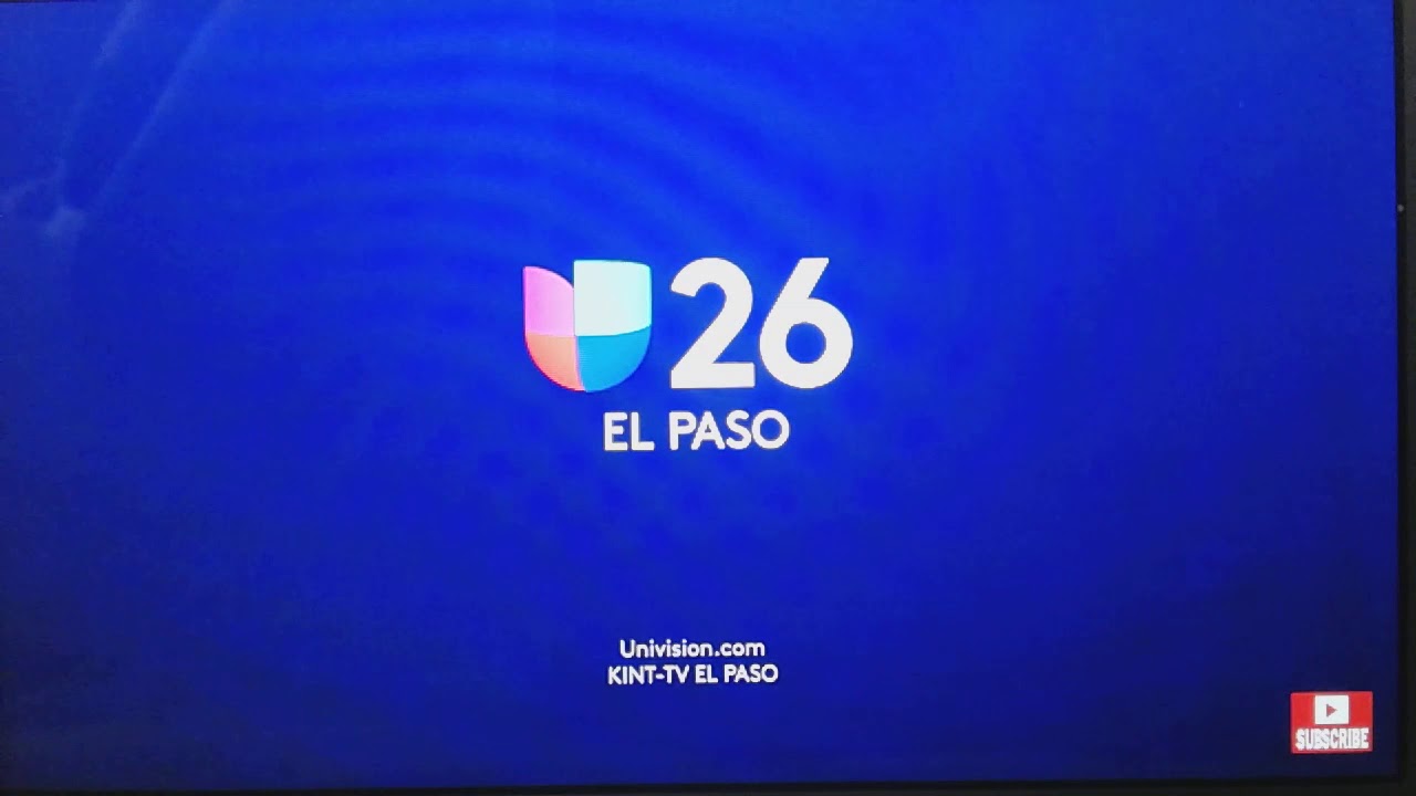 KINT-TV Univision 26 El Paso Station ID Noticias 26 Open 2019 - YouTube