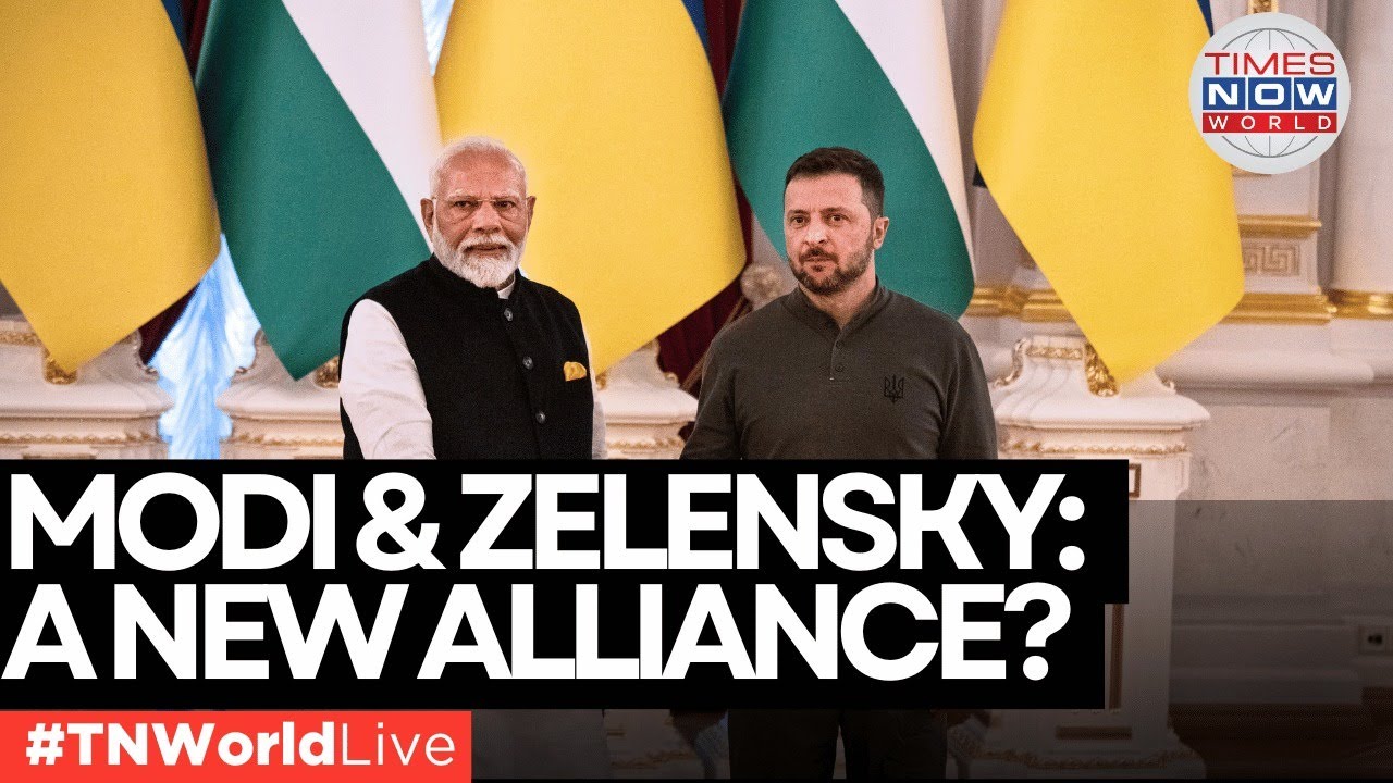 LIVE: Indian PM Modi and Zelensky Unite at Mariyinsky Palace, Seek to ...