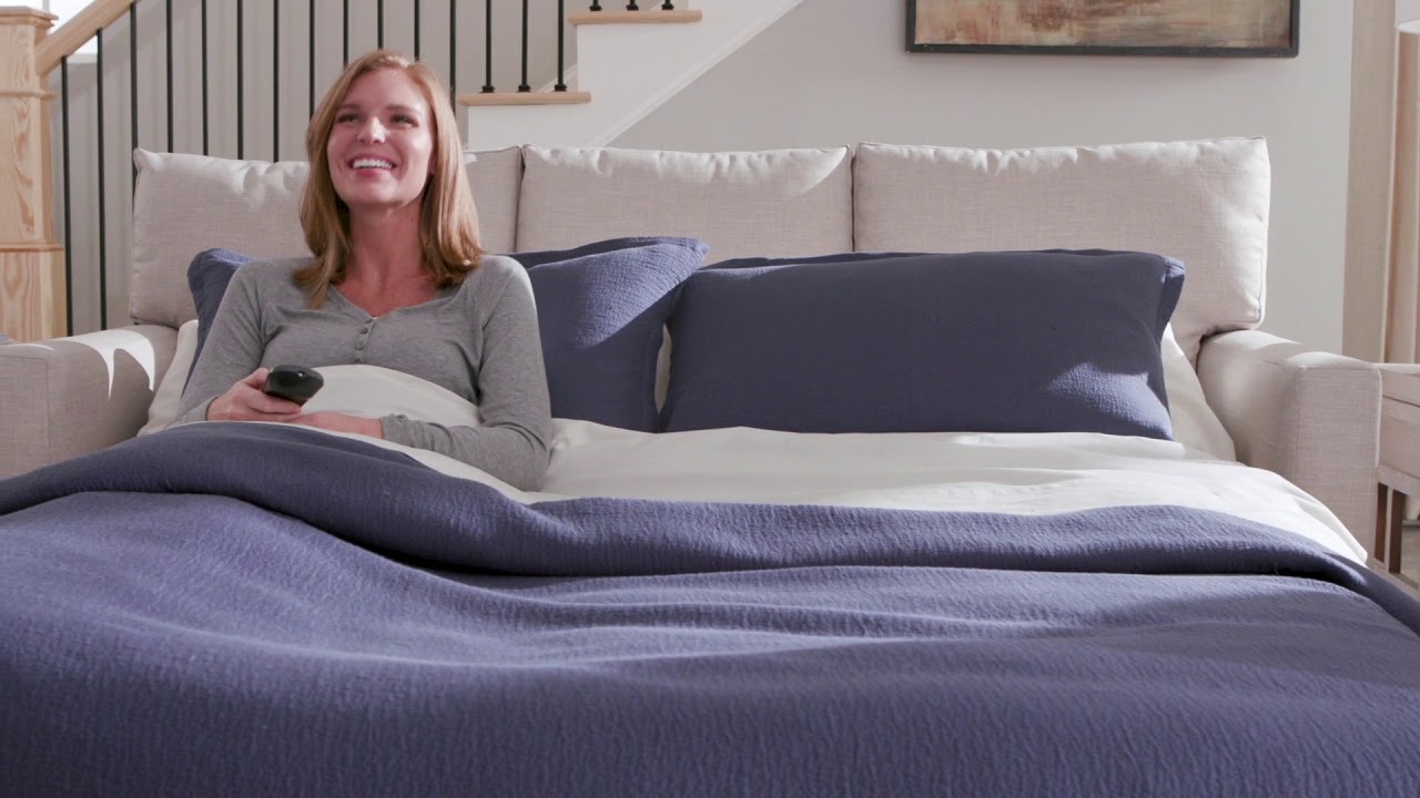Overnight Sofa - Sleeper Sofas - YouTube