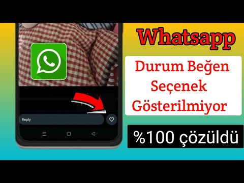WhatsApp durumlarında beğenme seçeneği nasıl alınır WhatsApp durum beğenme düğmesini etkinleştirin