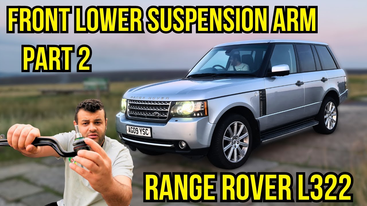 Range Rover L322 Lower Control Arm Replacement - PT2 - YouTube
