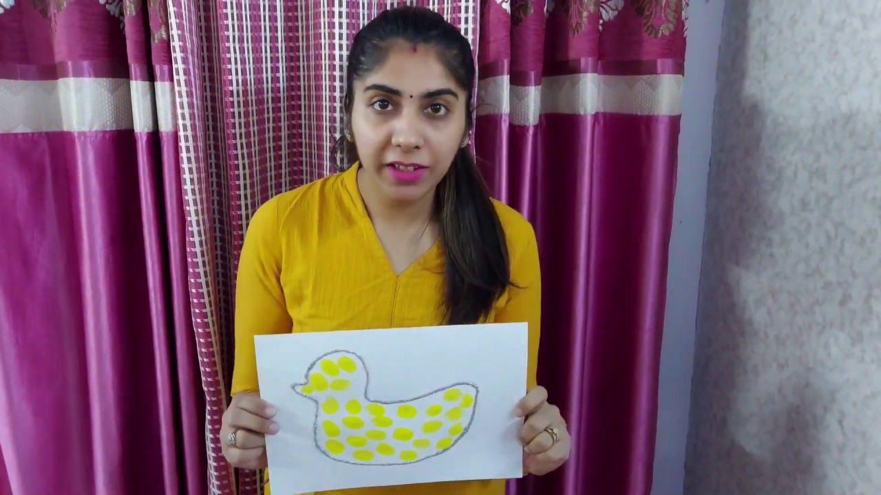 Learn How To Trace | Trace a Duck | Tracing Activities - YouTube