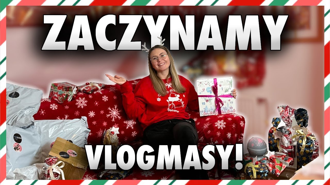 Zaczynamy Vlogmasy Vlogmas 1 Youtube