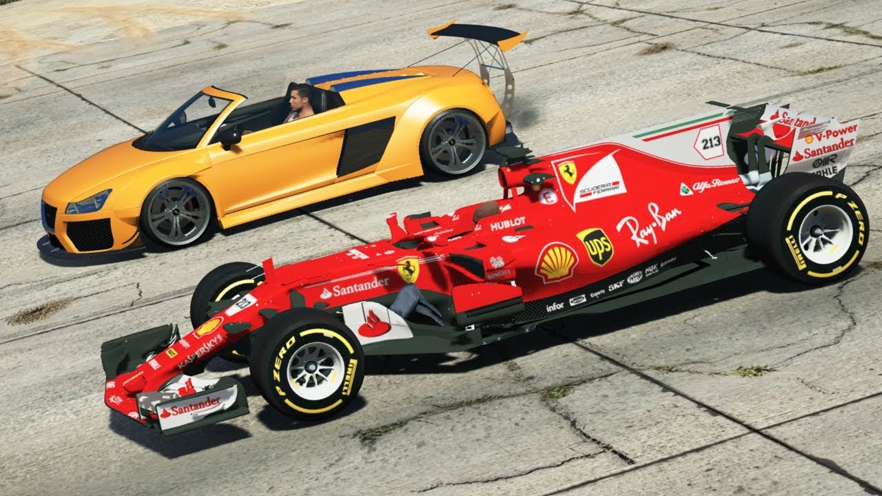 Ninef Street Runner Cabrio Race / GTA 5 Audi R8 Spyder Mods - YouTube