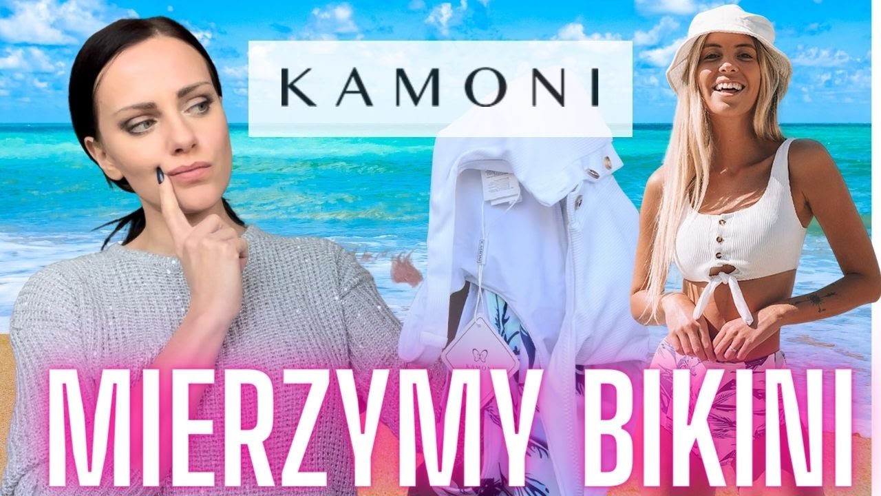 MIERZYMY STROJE KĄPIELOWE KAMONI: BIKINI Z WYSOKIM STANEM 🤩 - YouTube