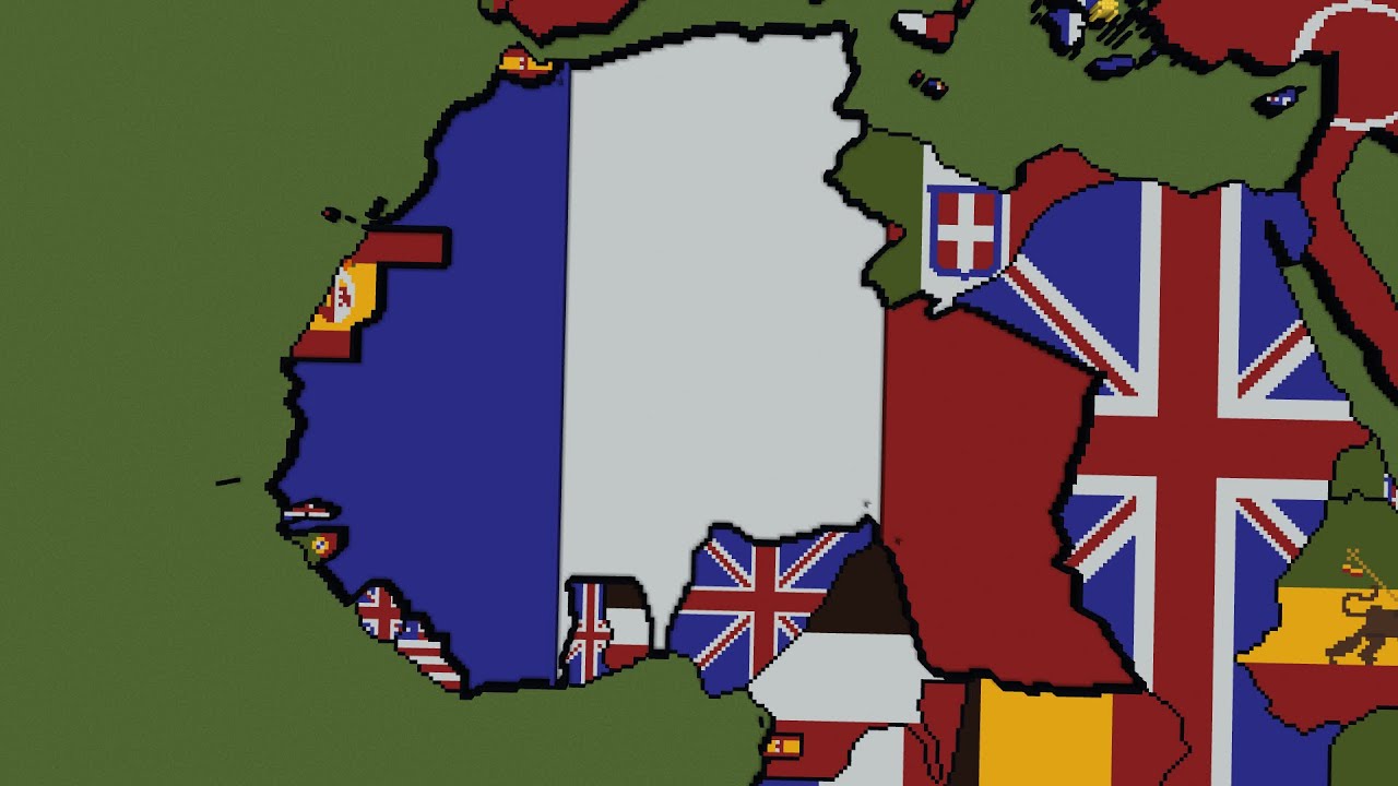 How To Build 1914 Africa In Minecraft Part 5 French West Africa Part 2 ...