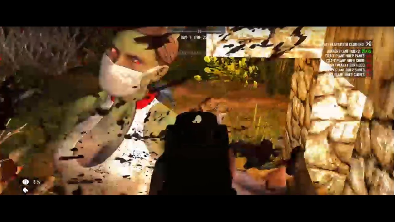 Lets Play 7 Days to Die - Midget Muffin Zombies From Outer Space - YouTube