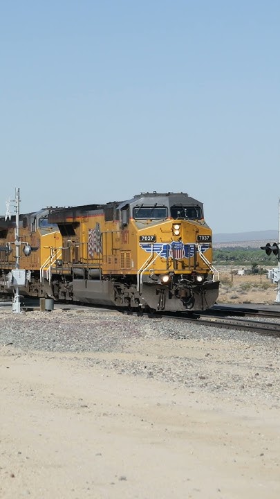 UP 7037 EB ZLBDV Long Beach, CA to 36th Street Yard - Denver, CO 6-9-2025 - YouTube