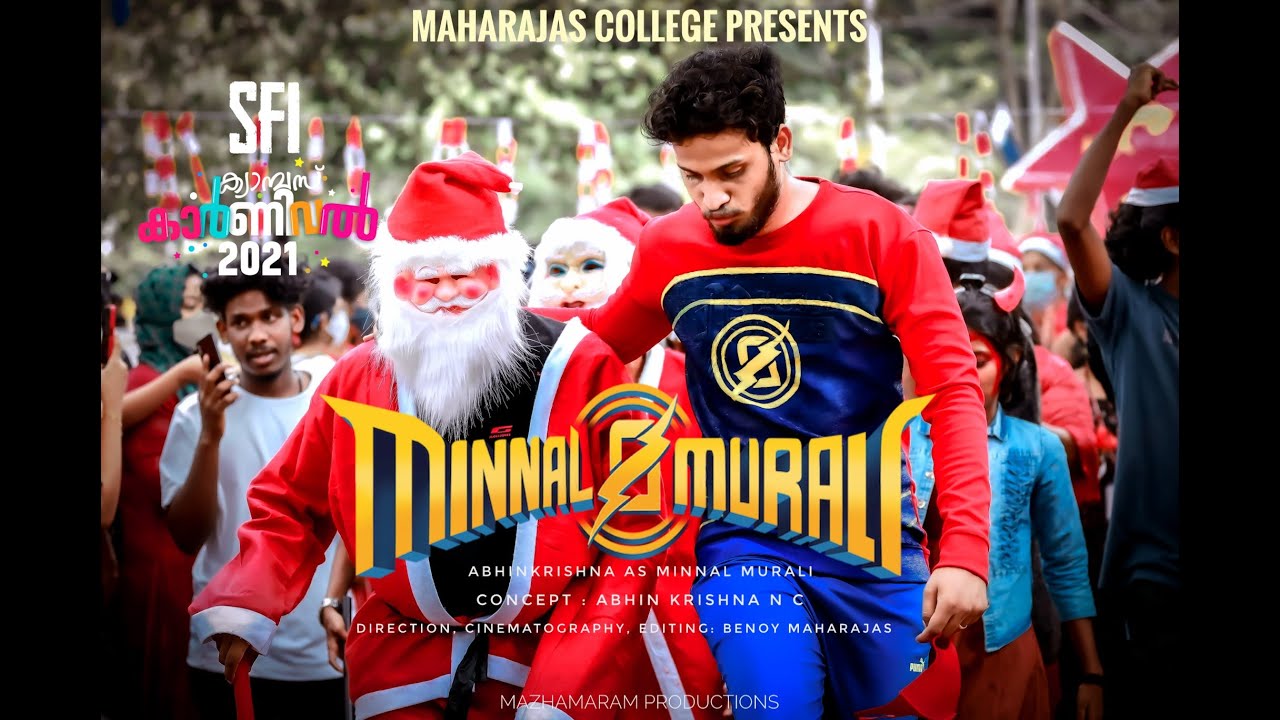 Minnal Murali at SFI Campus Carnival | Mazhamaram | Maharajas College ...