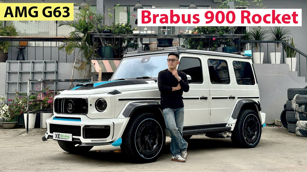 Vẻ đẹp AMG G63 lên style BRABUS 900 ROCKET cực chiến ngầu bởi CS ...