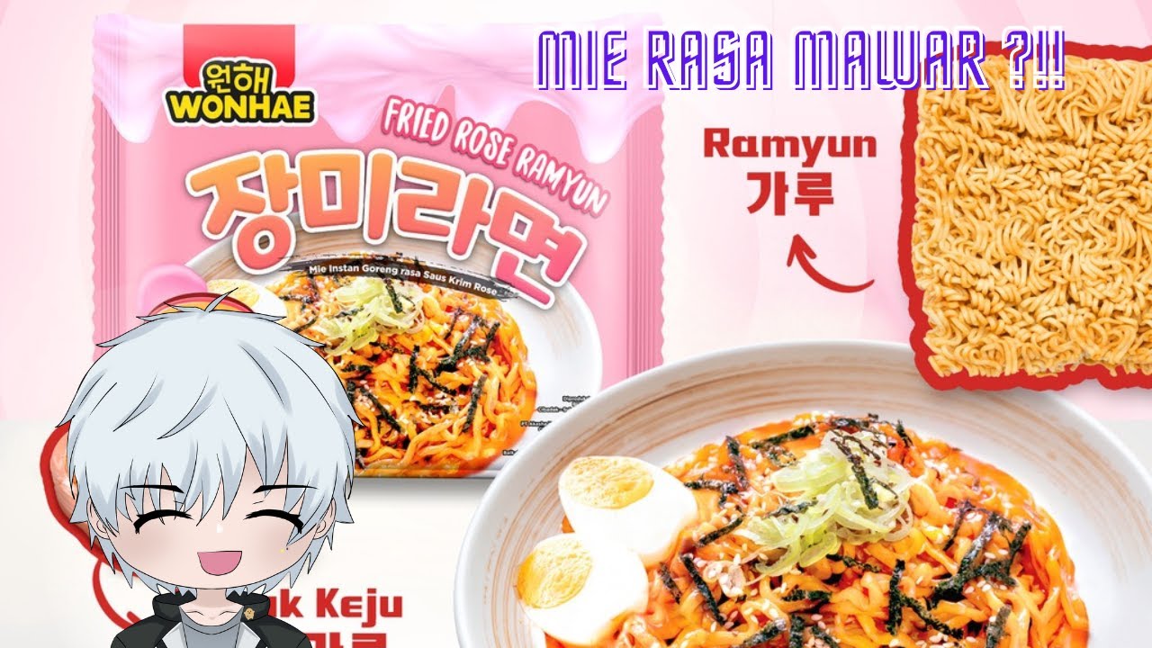 Mie Rasa Bunga Mawar ?! WONHAE Fried Rose Ramyun - Makan Makan Ken ...