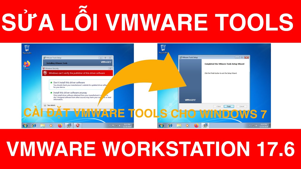Sửa Lỗi Không Cho Cài VMWare Tools máy ảo Windows 7 Trên VMWARE ...