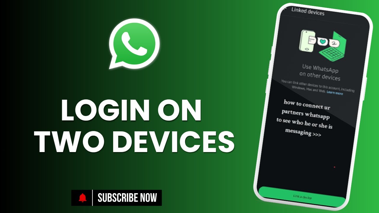 How to Login WhatsApp With Two Devices - YouTube