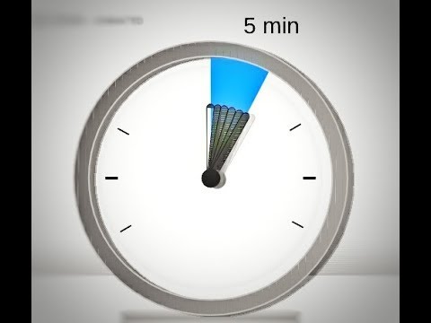 How to make countdown timer on powerpoint - YouTube