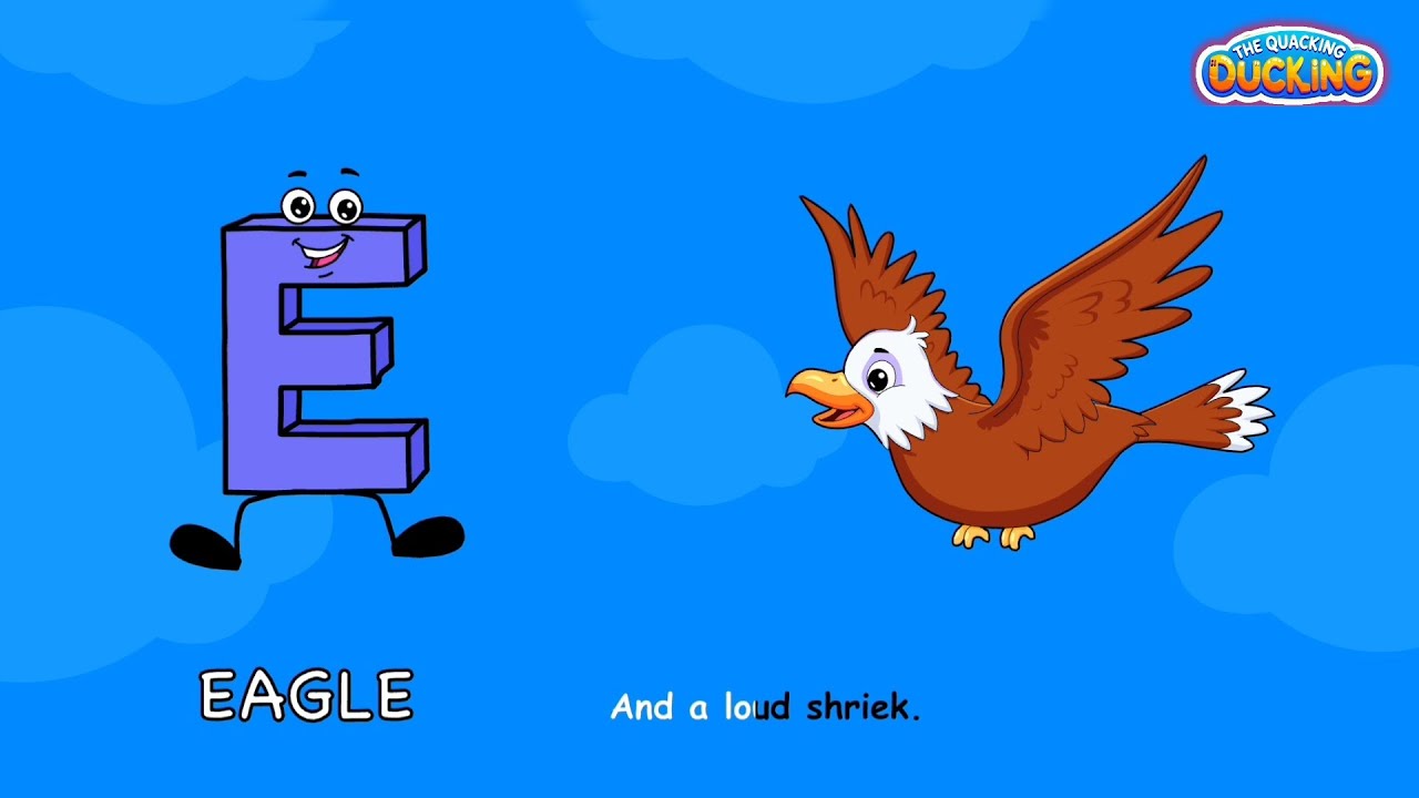 E For Eagle - ABC Alphabet Songs with Sounds for Children | Phonics ...