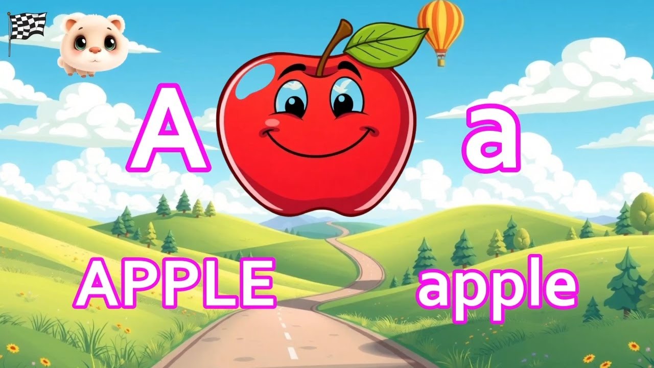 🎨 ABC Song with Colorful Animation | Learn Alphabets for Preschool ...