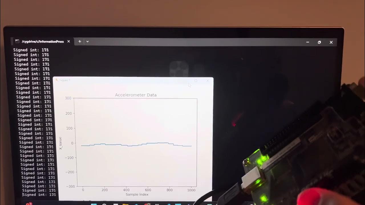FPGA Accelerometer - YouTube