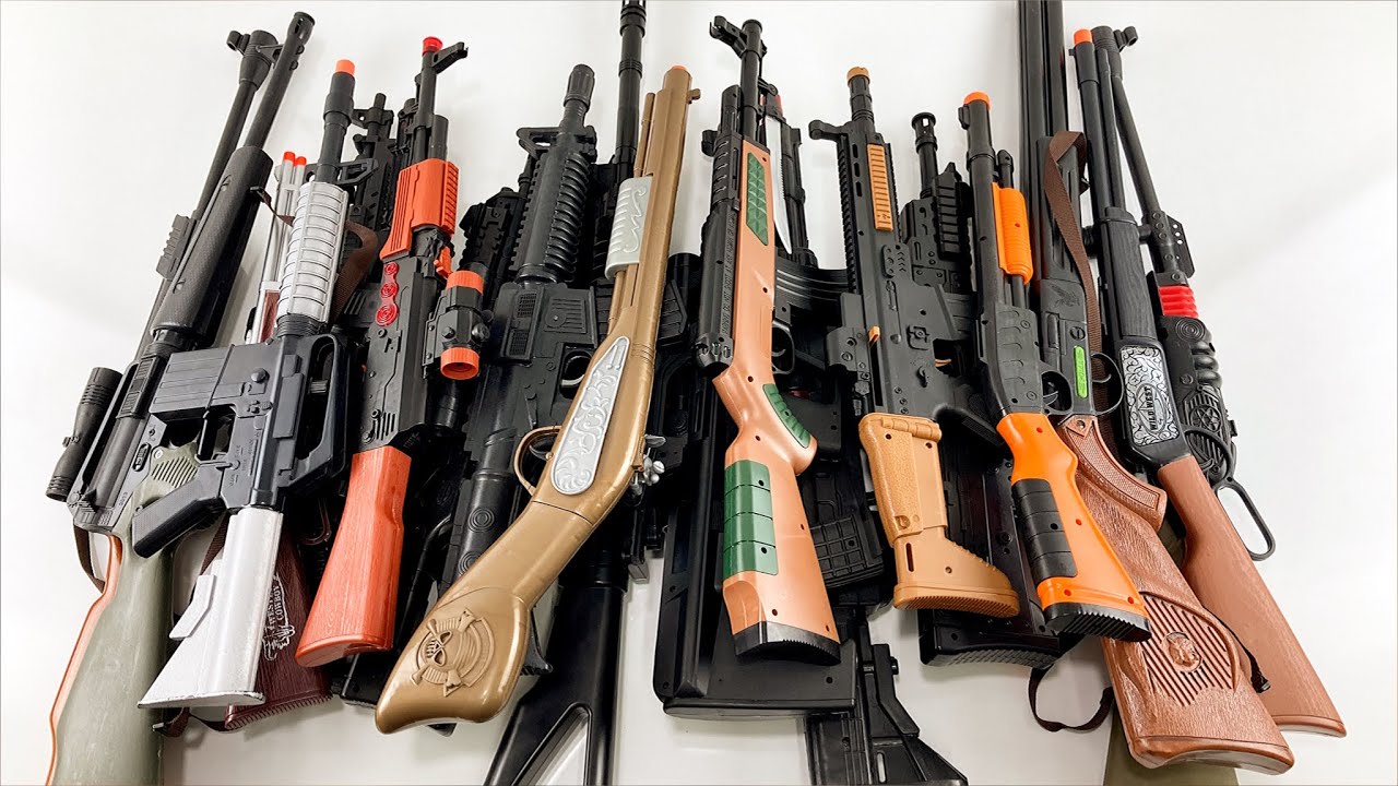 Most Realistic Toy Rifles, Bayonet, Long Barreled Gun and Part of My ...