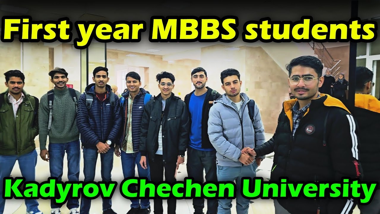 First year MBBS in Kadyrov Chechen University - YouTube