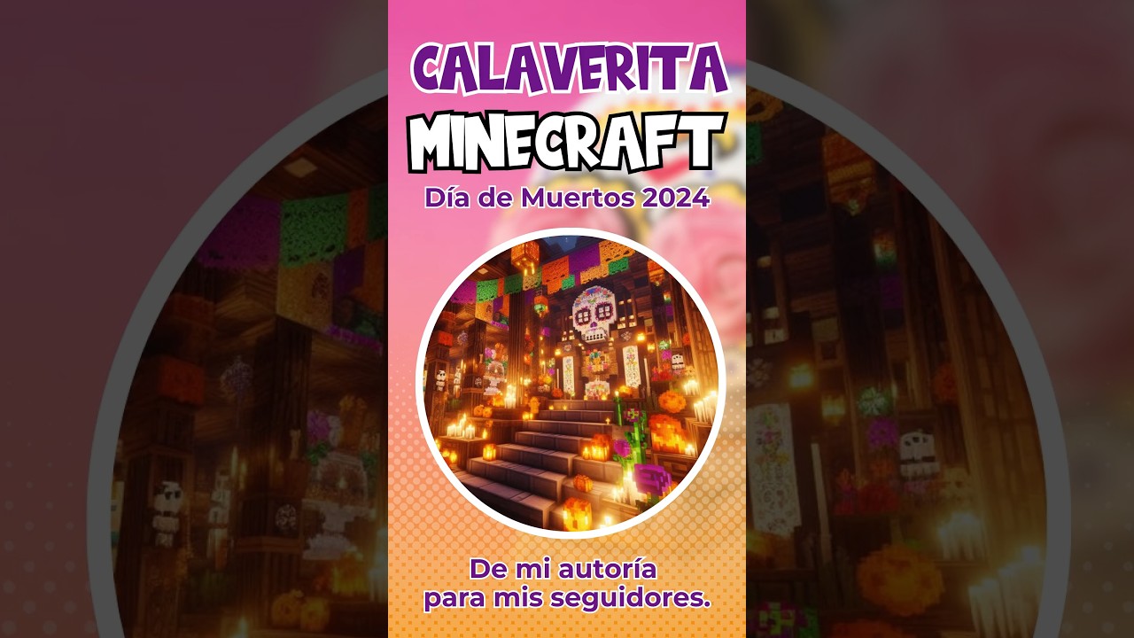 Calaverita Minecraft 💀💐🇲🇽 #shorts - YouTube