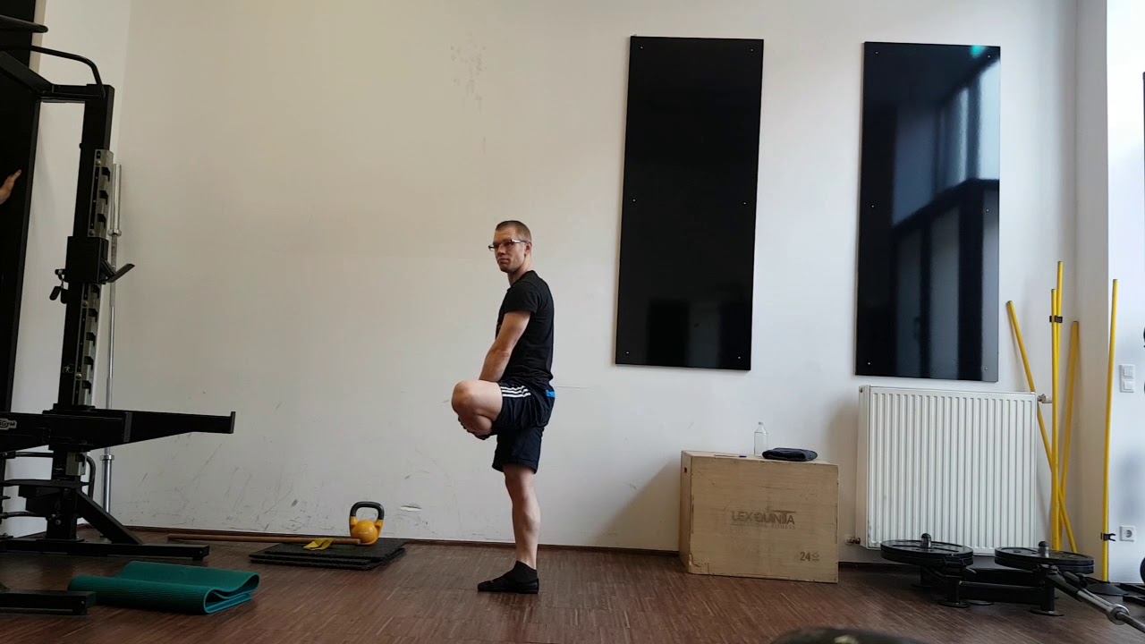 Worlds Greatest Stretch with Leg Cradle - YouTube