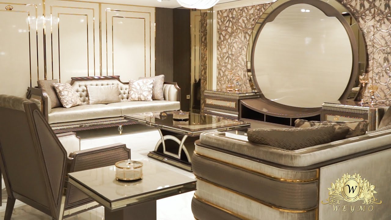 Metal Detaylı Koltuk Takımı | Luxury Mobilya Masko İstanbul | Weymo ...