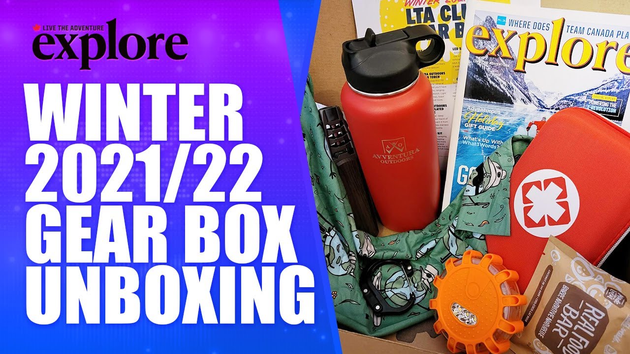Official Unboxing of Explore's Winter 2021/22 Gear Box - YouTube