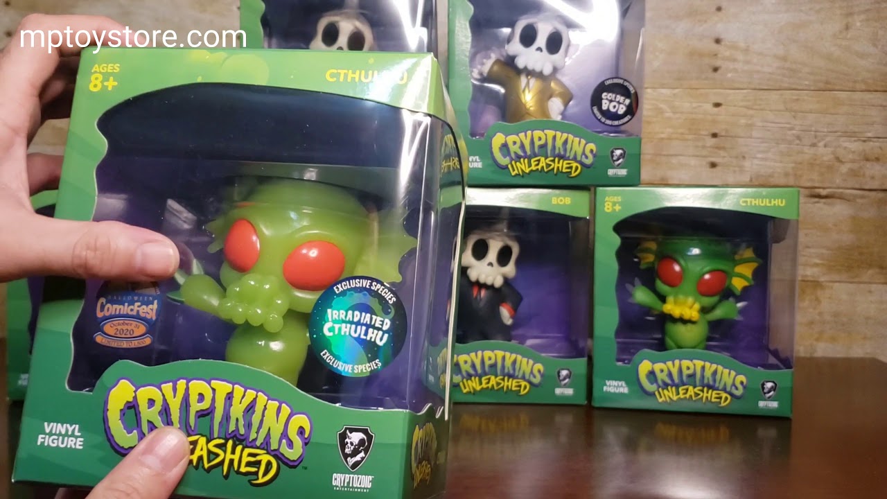 Cryptkins Unleashed Unboxing and showcase! Plus our first Bone-Chilling ...