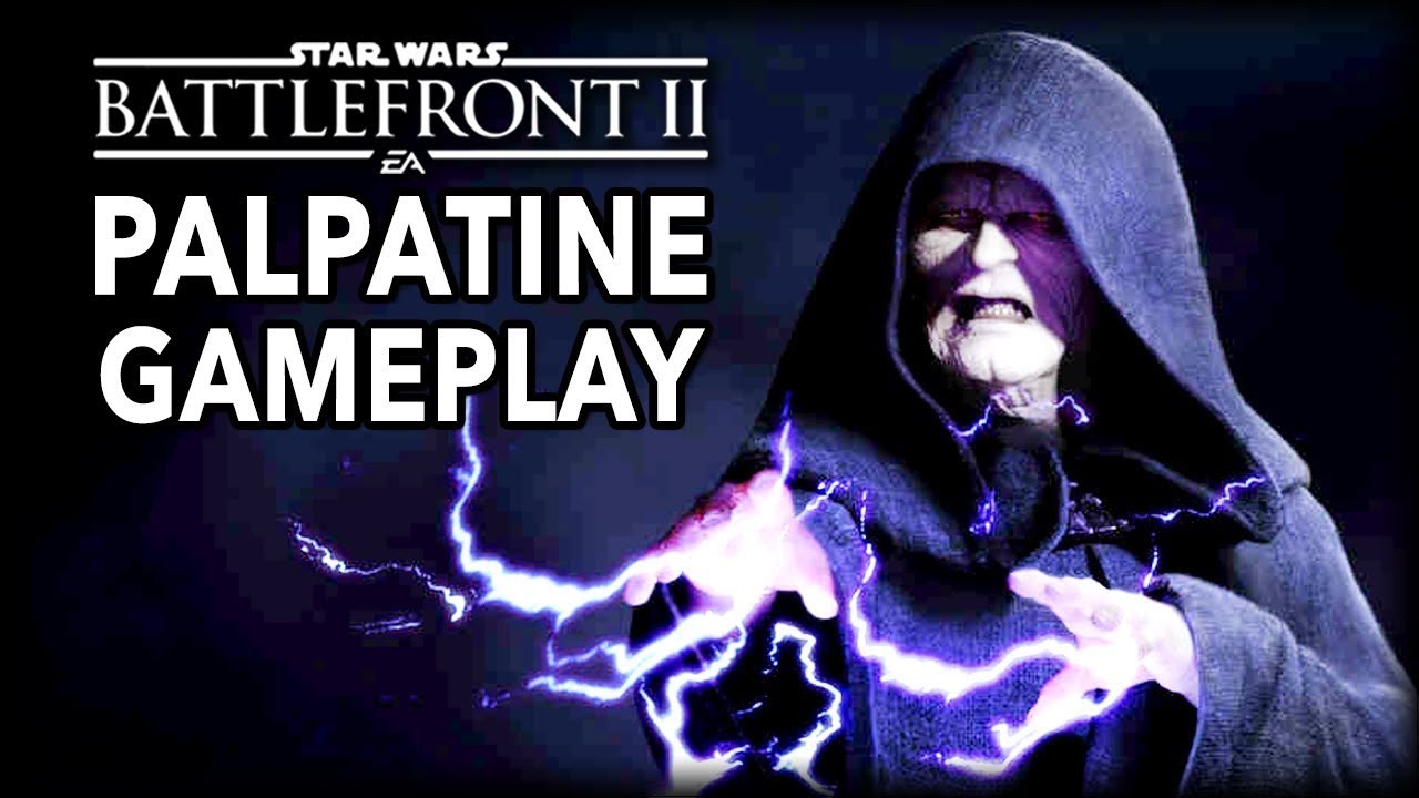 Star Wars Battlefront 2 - EMPEROR PALPATINE Gameplay Heroes Versus ...