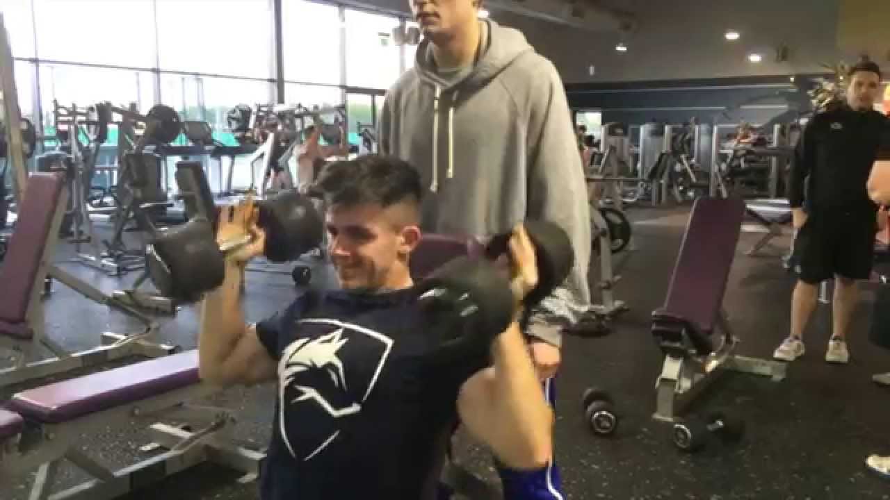 My Shoulder workout (Callum Knight Workout Series) - YouTube