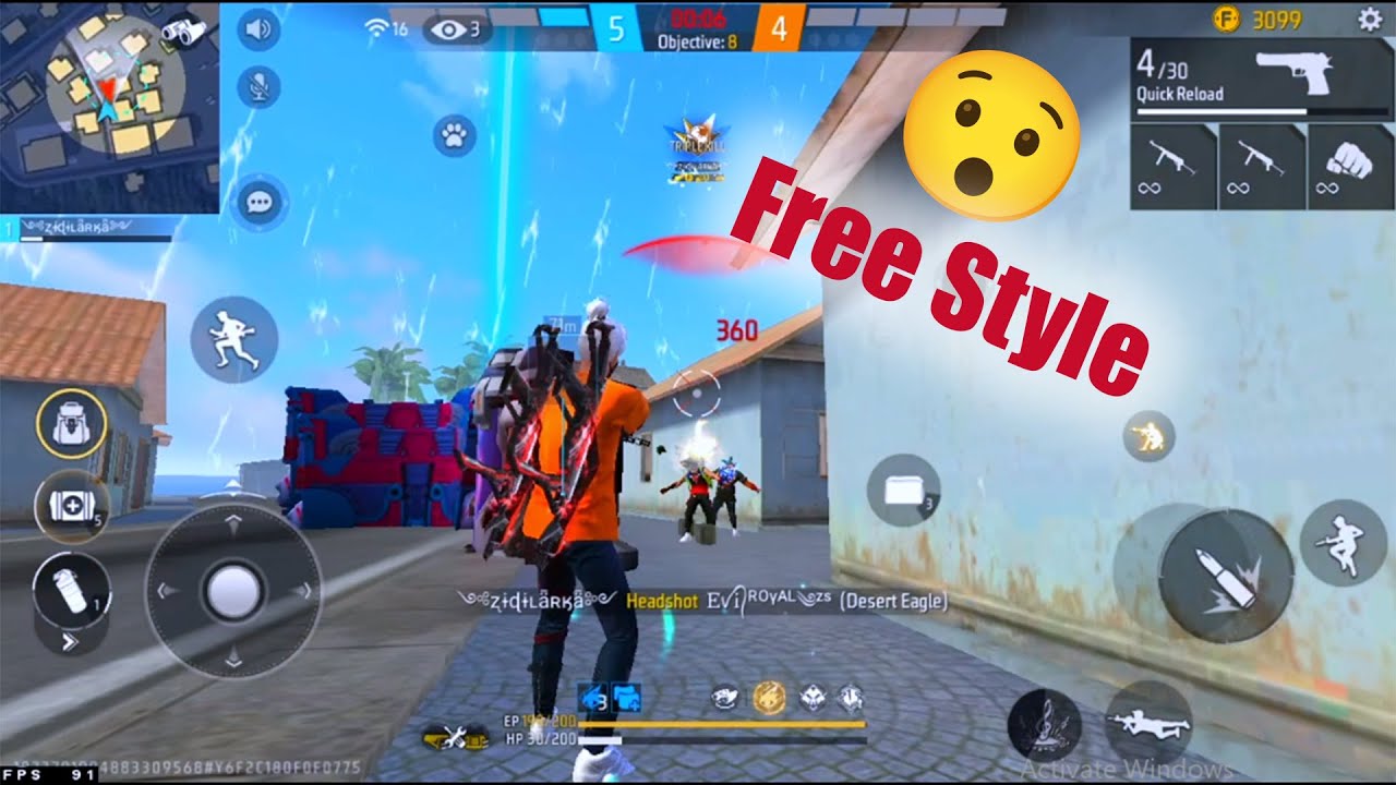 Free Style Gameplay 🔥| Free fire #grandmaster #freefire - YouTube