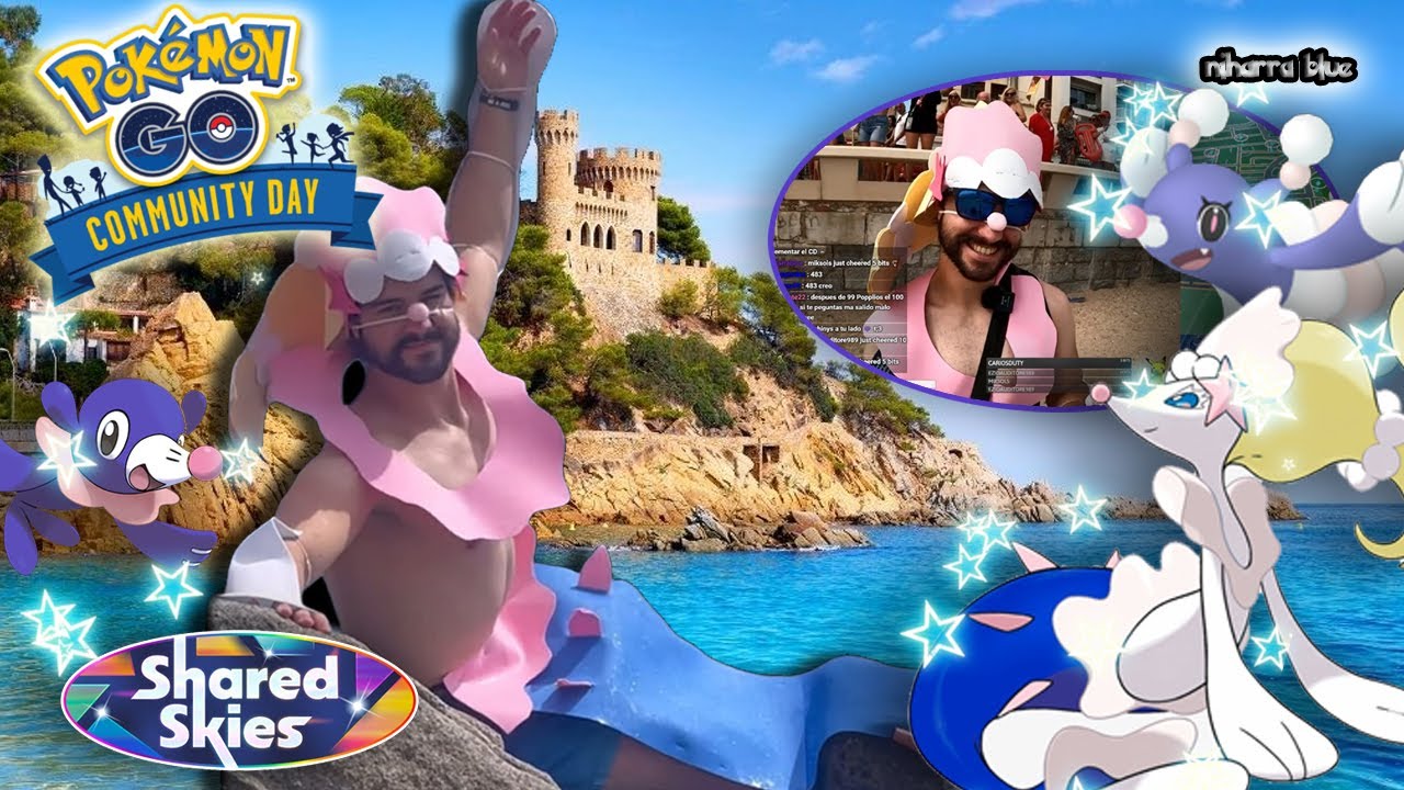 ENCANTO en LLORET DE MAR [IRL] | POKéMON GO.- COMMUNITY DAY de POPPLIO ...