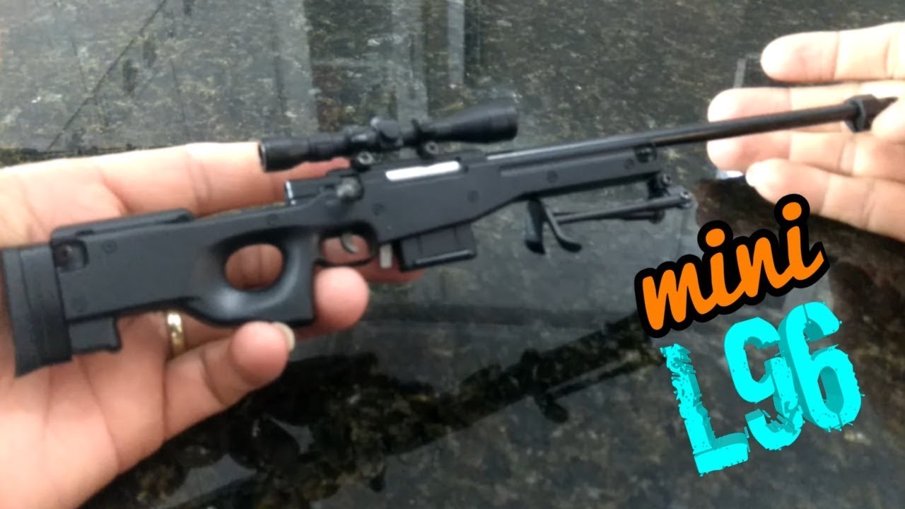 Mini Arma L96 Sniper - Miniature Gun - YouTube