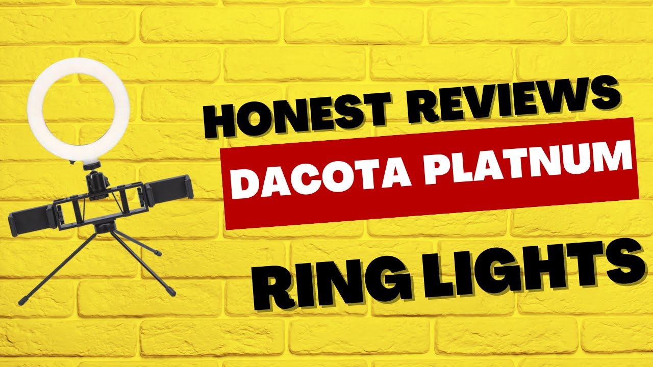 Best Budget ring light for selfies & Vlog: DACOTA PLATINUM - YouTube