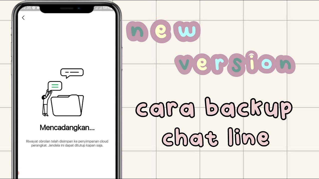 Cara Backup Chat LINE Versi Terbaru - YouTube