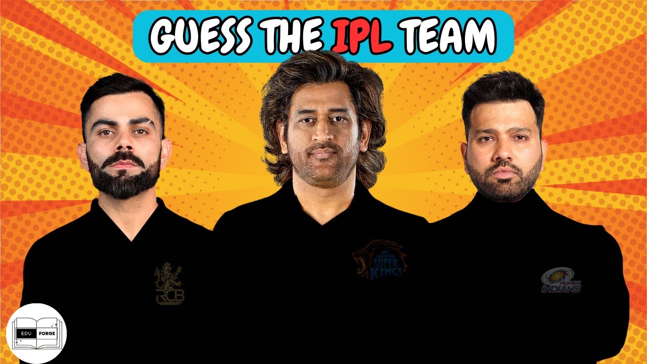 Guess The IPL Team By Player 🏆 | IPL Quiz | IPL 2024 🏏⚾ - YouTube