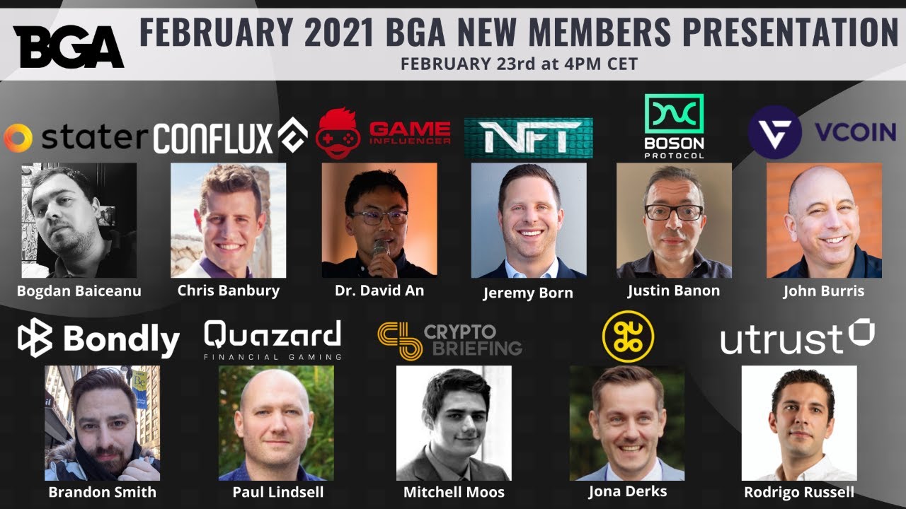 BGA New Members Presentation - February 2021 - YouTube