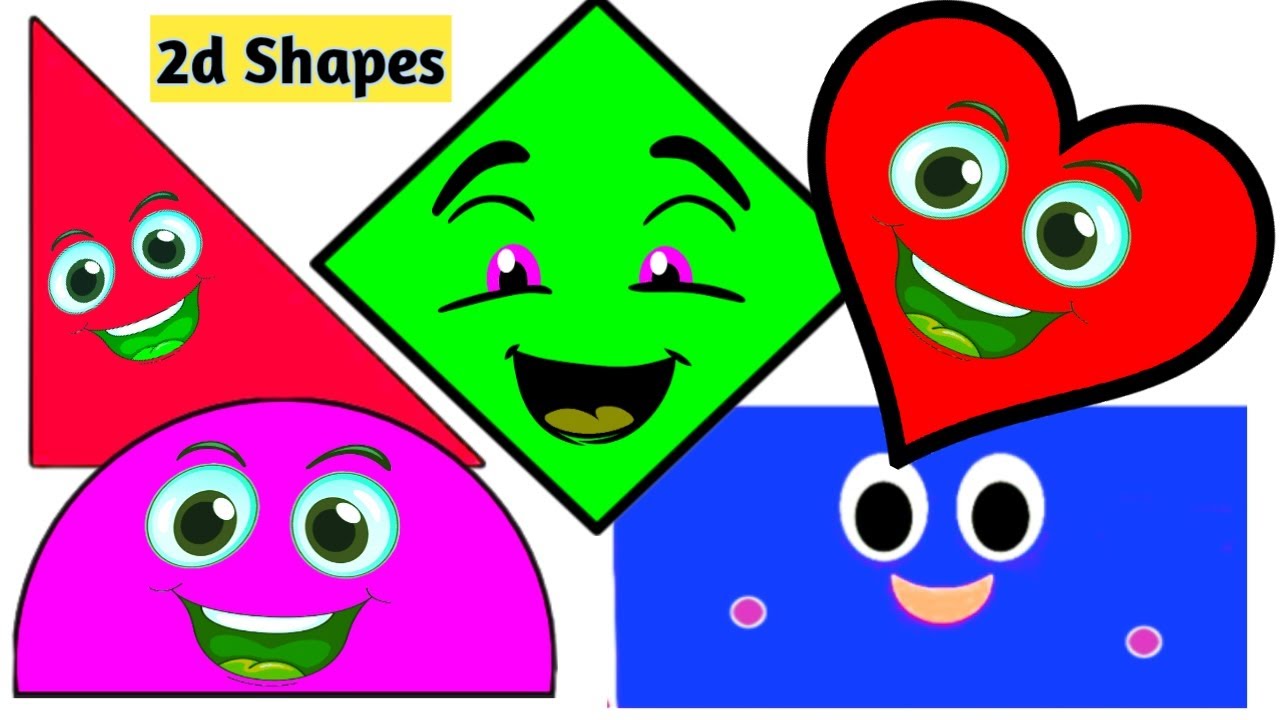 Name Of Shapes | Shapes of The Day | Shapes Name for Kids | Maths ...