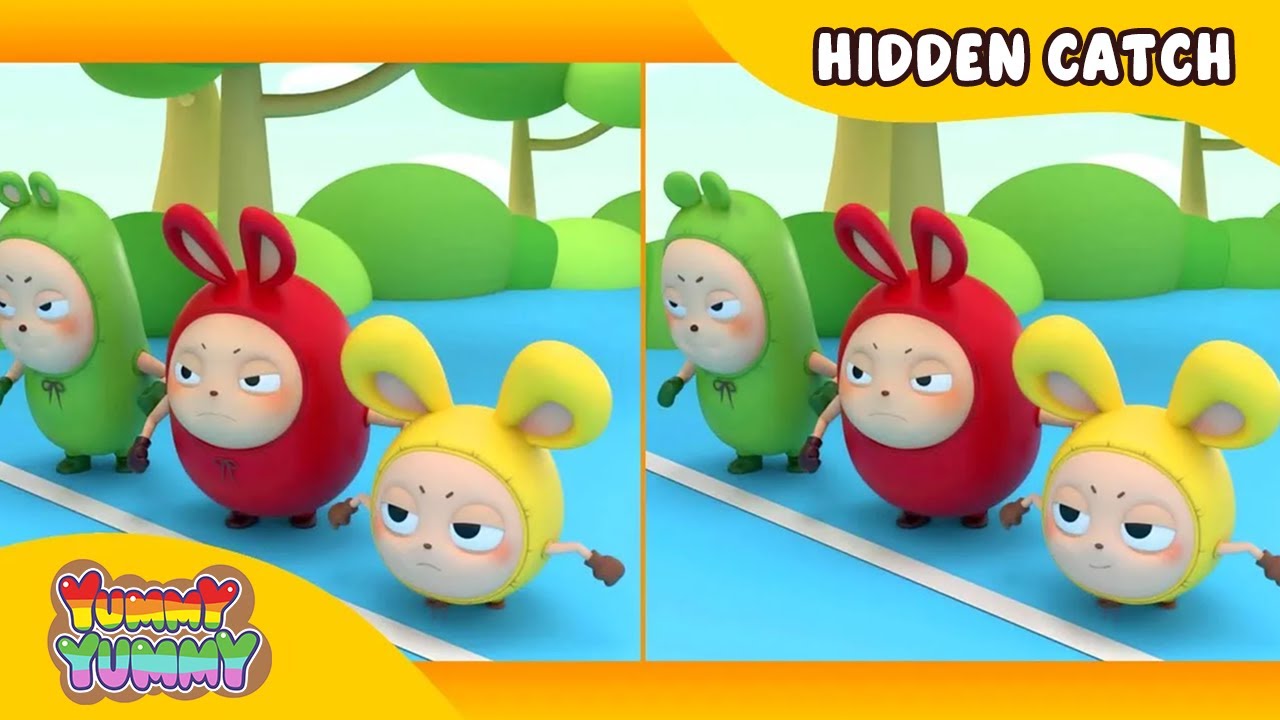 Yummy Yummy Spot the Difference: HIDDEN CATCH 24/ Find 5 differences in ...
