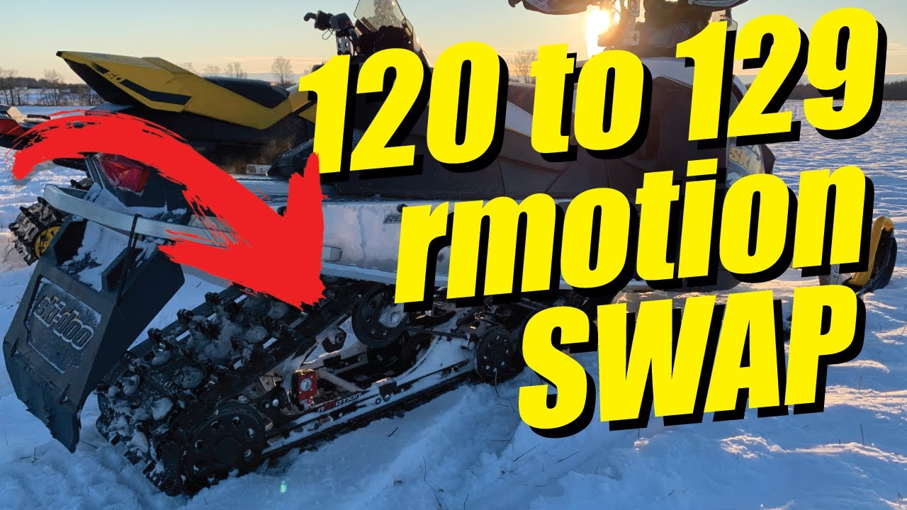 Ski-Doo INSTALL RMOTION in 2009 REV XP Snowmobile Conversion to rmotion ...